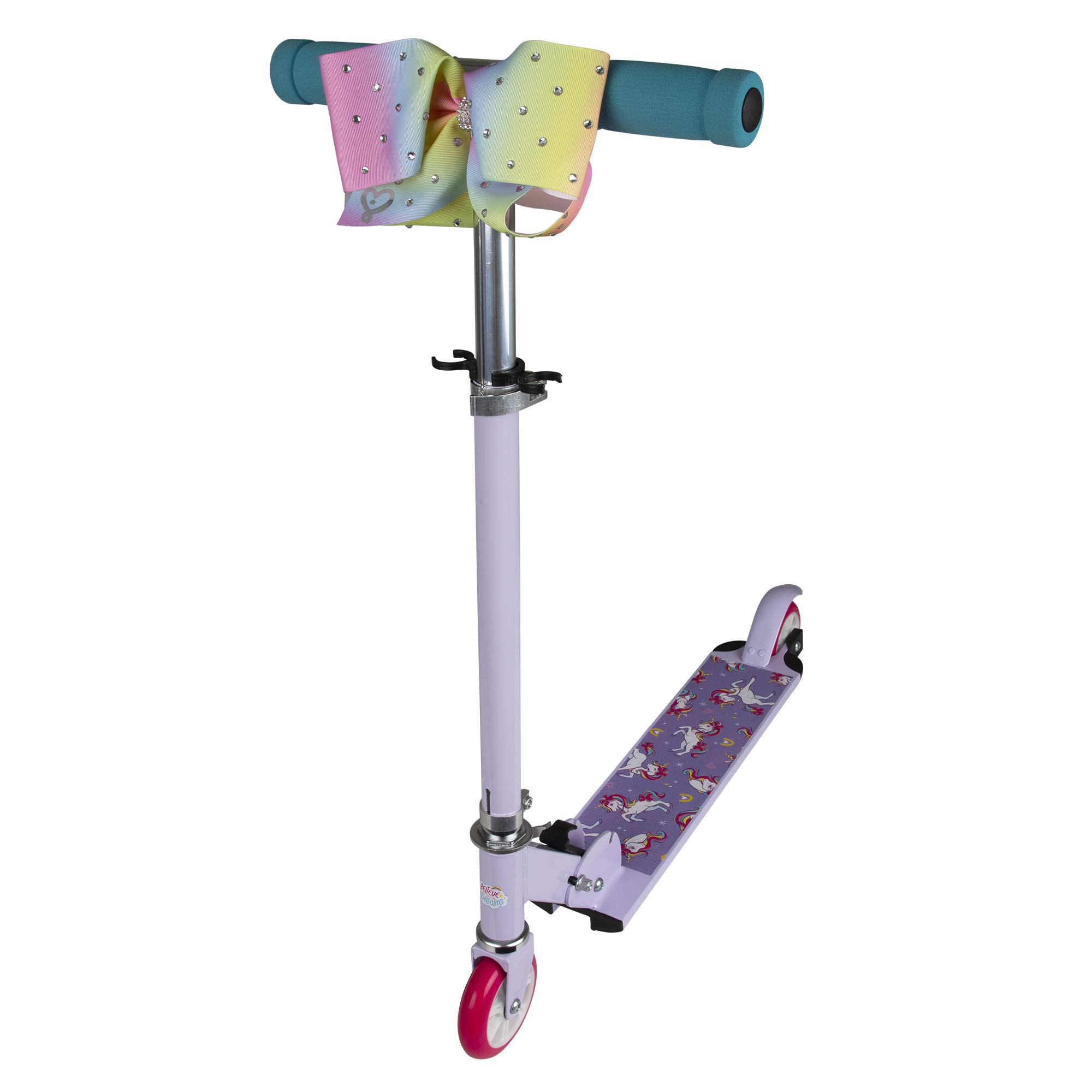 PlayWheels JoJo Siwa 2-Wheel Aluminum Scooter Unicorn, Multi, Model Number: 170397