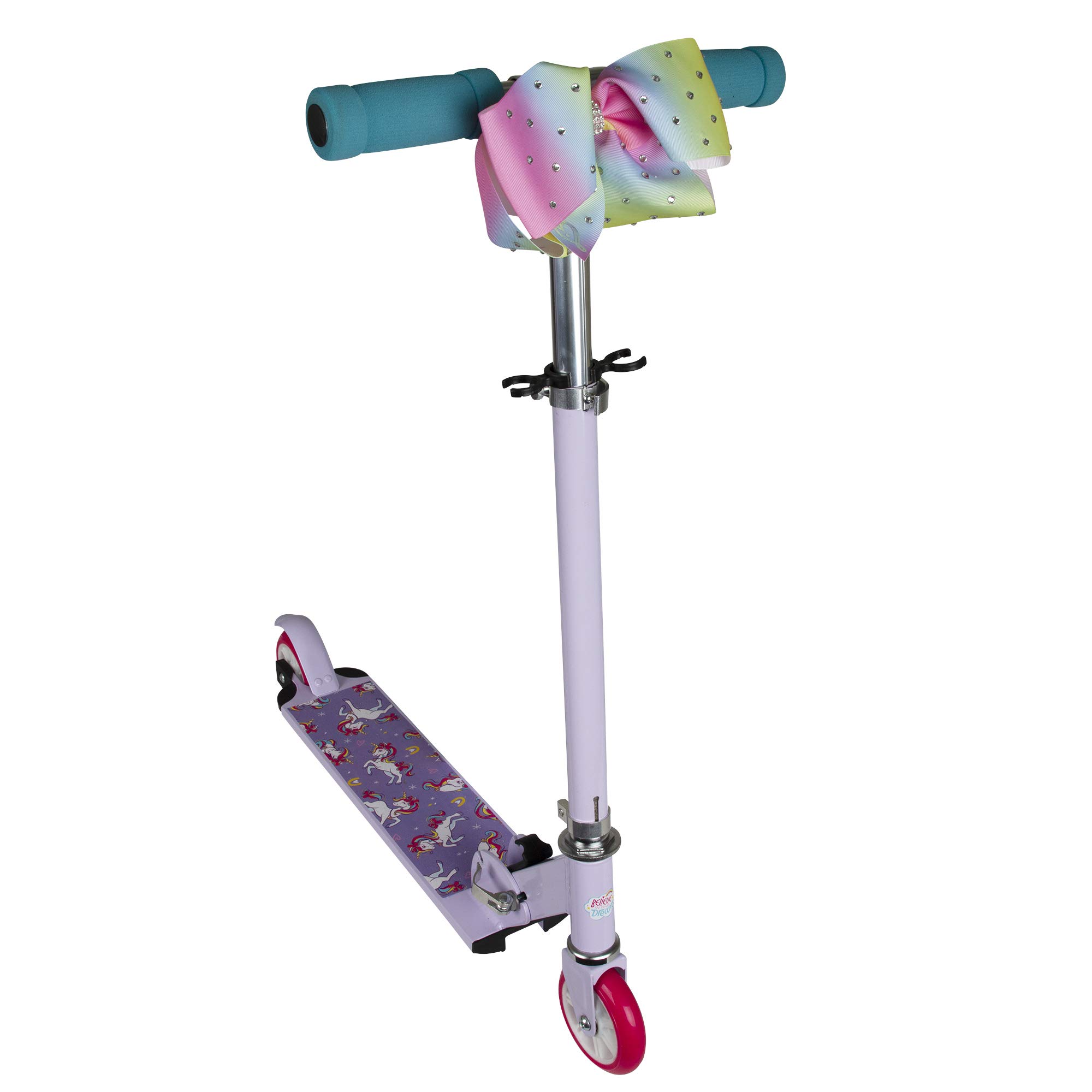 PlayWheels JoJo Siwa 2-Wheel Aluminum Scooter Unicorn, Multi, Model Number: 170397