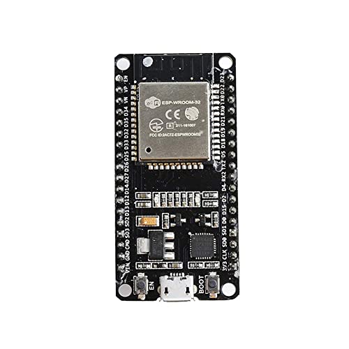 Stemedu ESP32 ESP32-WROOM-32 Development Board ESP-32S WiFi + Bluetooth Dual Modes Microcontroller Processor Module for Arduino (2PCS)