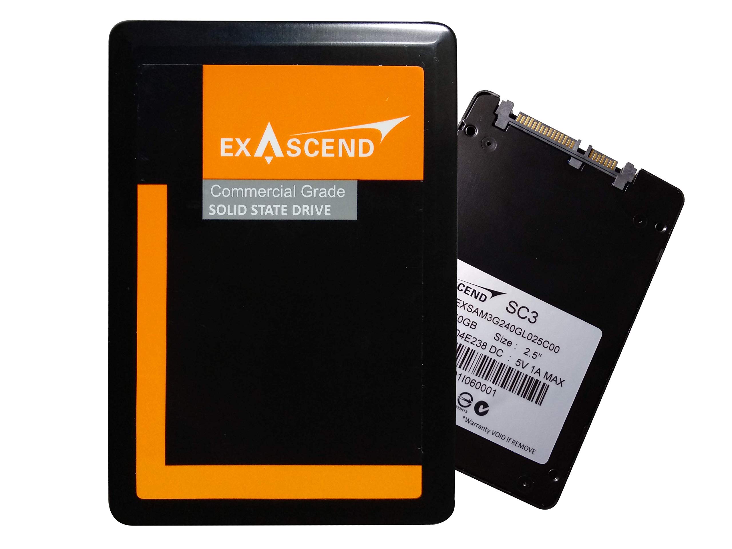 Exascend EXSC3 2TB 2.5 Inch SATA III 6Gb/s 3D NAND High Performance Internal SSD