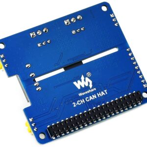 2-Channel Isolated CAN Bus Expansion HAT for Raspberry Pi 4B/3B+/3B/2B/B+/A+/Zero/Zero W, MCP2515 + SN65HVD230 Dual Chips Solution Allow 2-CH CAN Communication Onboard Multi Protection Circuits