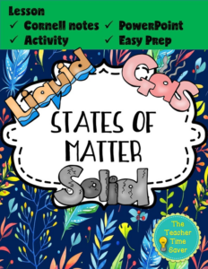 states of matter lesson