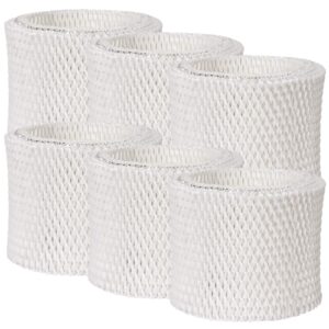 future way 6-pack wf2 humidifier filter compatible with vicks v3900, v3100, v3700, kaz wf2 v3100 humidifiers