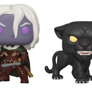 Funko POP! Games: Dungeons & Dragons - Drizzt Do'Urden with Guenhwyvar 2 Pack Exclusive [Sold Out!]