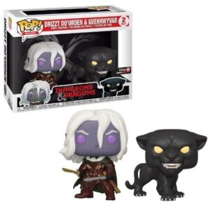 Funko POP! Games: Dungeons & Dragons - Drizzt Do'Urden with Guenhwyvar 2 Pack Exclusive [Sold Out!]