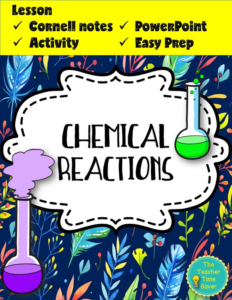 chemical reactions lesson