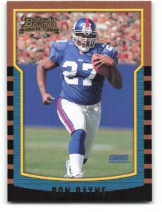 2000 bowman #172 ron dayne nm-mt rc rookie new york giants football