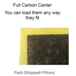 Fast-Shipped-Filters 10-16x25 Natures Home - Micro Power Guard Air Cleaner Replacement Filter Yellow