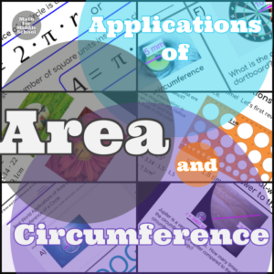 real world applications of circle area and circumference + google form