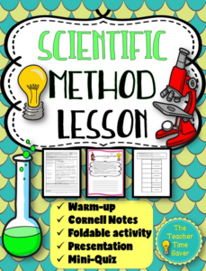 scientific method lesson