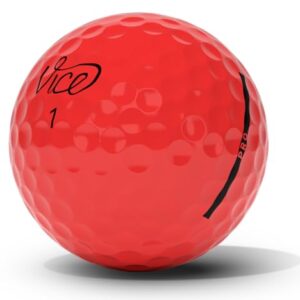 Vice Pro Golf Balls (Neon Red)