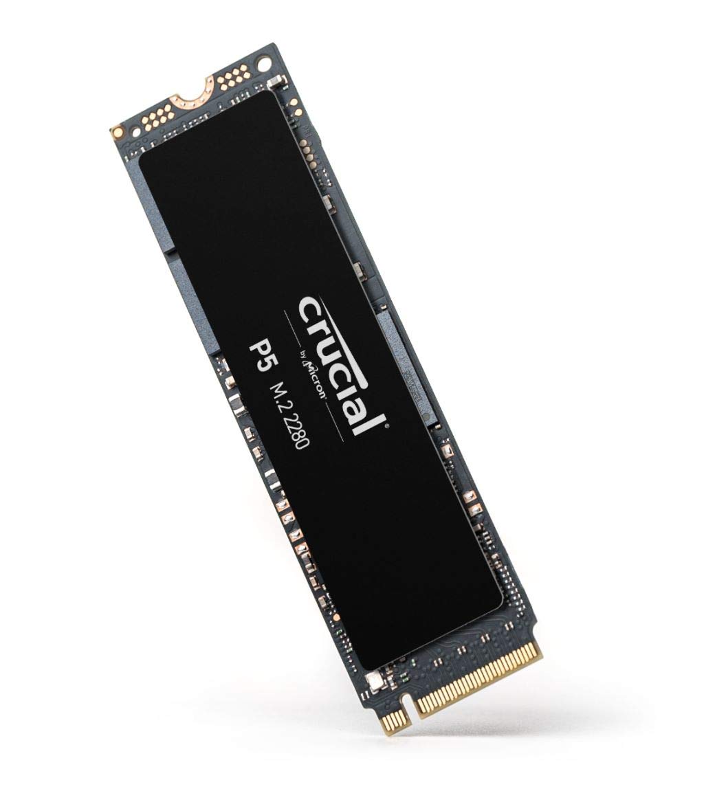 Crucial P5 2TB 3D NAND NVMe Internal Gaming SSD, up to 3400MB/s - CT2000P5SSD8