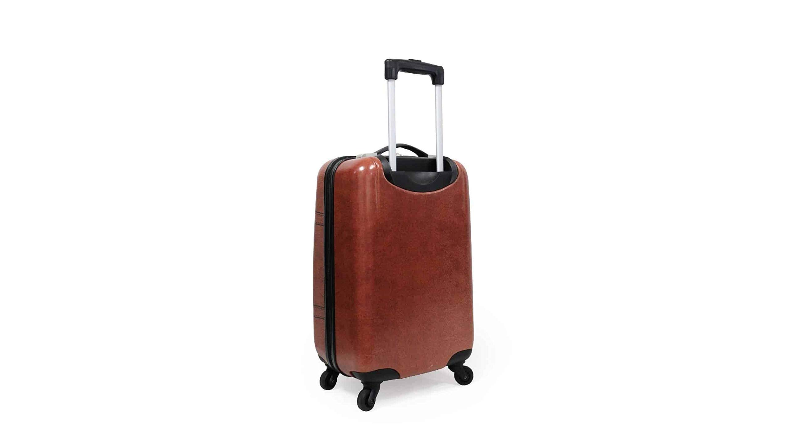 Harry Potter Luggage 21 Inch Hogwarts Express Hard-Sided Suitcase Rolling Luggage Carry-On Tween Spinner Travel Trolley for kids - Brown