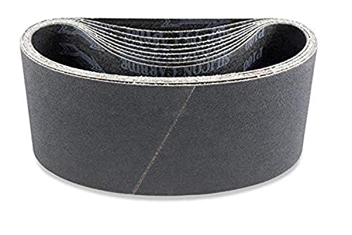 5 Sanding Belts 4" x 106" 120 grit