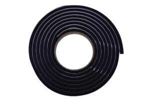 8mm x 10' foam core round butyl tape roll auto glass adhesive soft seal