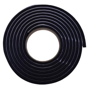 8mm x 10' Foam Core Round Butyl Tape Roll Auto Glass Adhesive Soft Seal