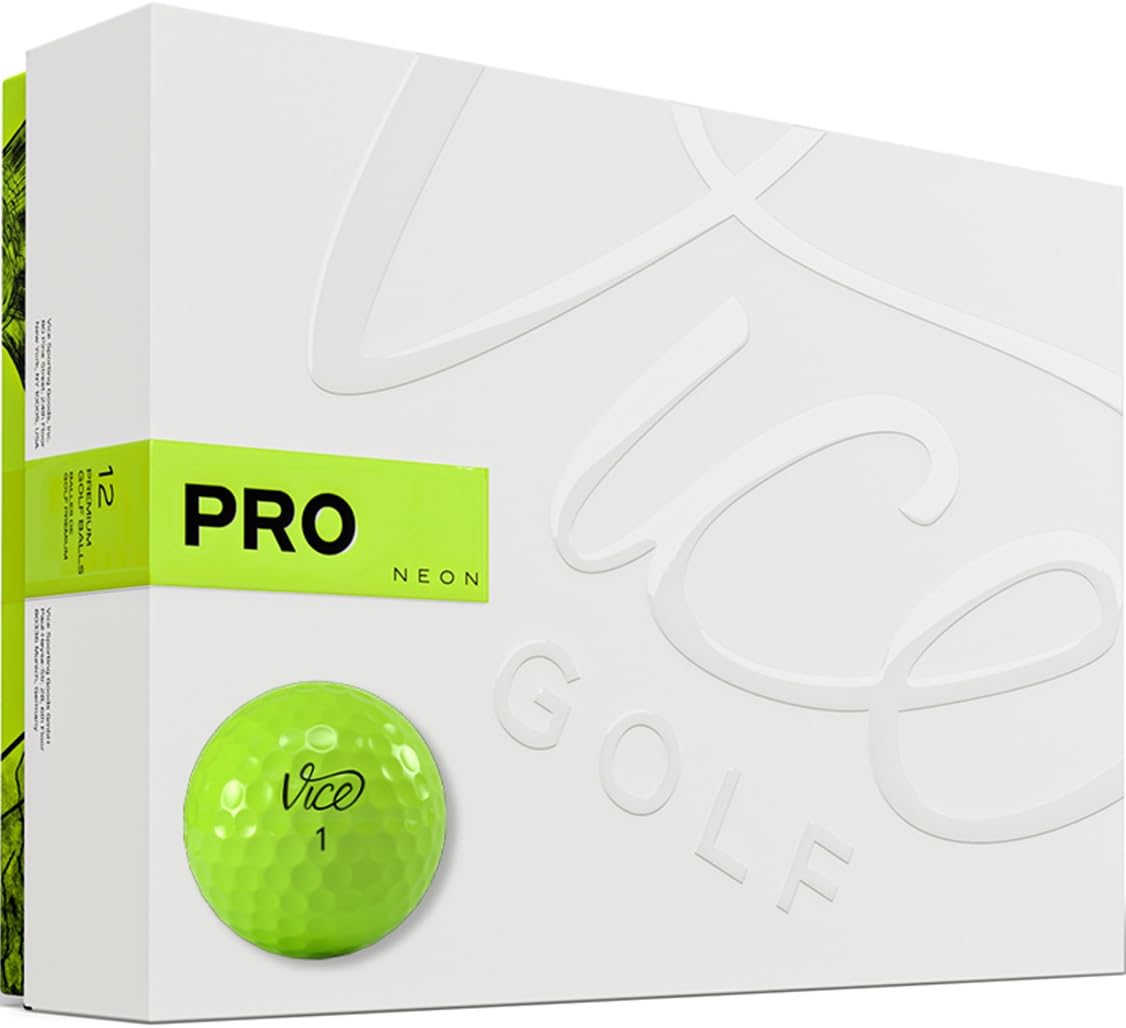 Vice Pro Golf Balls (Neon Lime)