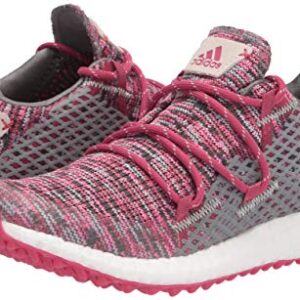 adidas Women's W Crossknit DPR Golf Shoe, Grey/Wild Pink/Screaming Pink, 9 US