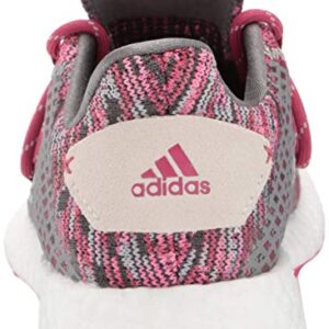 adidas Women's W Crossknit DPR Golf Shoe, Grey/Wild Pink/Screaming Pink, 9 US