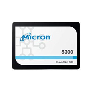 micron 5300 pro 3.84tb 7mm 2.5 inch enterprise sata 6gb/s solid state drive self-encrypting (sed) tcg essc - mtfddak3t8tds