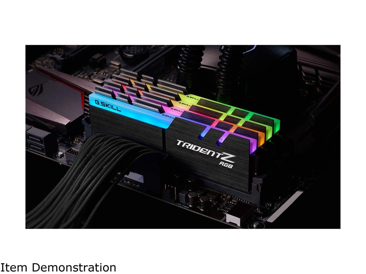 G.SKILL Trident Z RGB Series (Intel XMP) DDR4 RAM 128GB (4x32GB) 3600MT/s CL18-22-22-42 1.35V Desktop Computer Memory UDIMM (F4-3600C18Q-128GTZR)