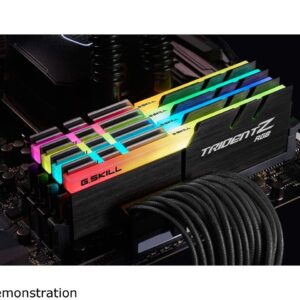 G.SKILL Trident Z RGB Series (Intel XMP) DDR4 RAM 128GB (4x32GB) 3600MT/s CL18-22-22-42 1.35V Desktop Computer Memory UDIMM (F4-3600C18Q-128GTZR)