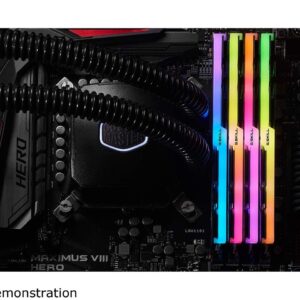 G.SKILL Trident Z RGB Series (Intel XMP) DDR4 RAM 128GB (4x32GB) 3600MT/s CL18-22-22-42 1.35V Desktop Computer Memory UDIMM (F4-3600C18Q-128GTZR)