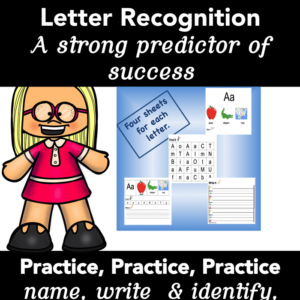 letters of alphabet task cards activity - usable for rti and fundations