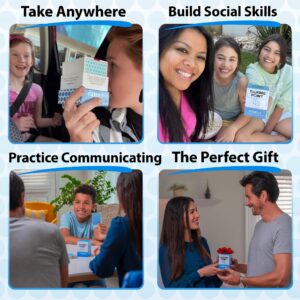 200 Family Conversation Cards - Put Down The Phones & Connect with Family - Get to Know Each Other Better with Meaningful Talk - Let Kids Express Themselves, Great for Dinner Table & Road Trips