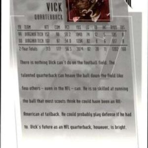 2001 Upper Deck MVP #283 Michael Vick RC Rookie Football Trading Card Atlanta Falcons