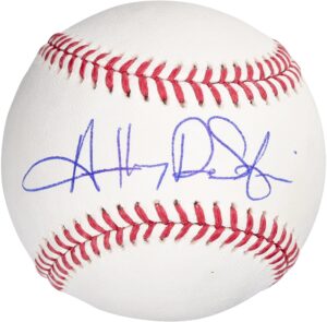 anthony desclafani detroit tigers autographed baseball - autographed baseballs