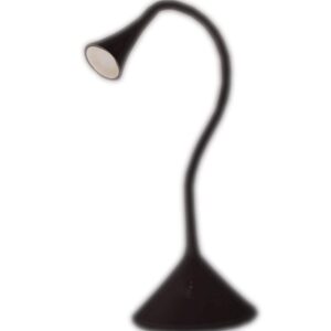 Black Sunbeam Flexible LED Desk Lamp - No Bulbs to Replace- 5.3 in x 20 in - 3.2W - 290 Lumens - 4000K - 36,000 Hours Non-Dimmable