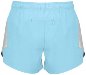 holloway sportswear womens olympus shorts m aqua/white