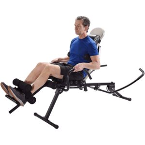 Stamina EasyDecompress Pro - Back Stretcher Gentle Inversion Table for Spine Decompression and Pain Relief - Inversion Tables for Back Pain Strength Training Inversion Equipment