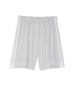 adidas boys tastigo 19 short team light grey/white medium