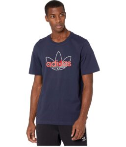 adidas originals,mens,sport graphic tee,legend ink,small