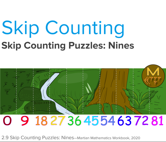 Skip Counting Puzzles: Nines