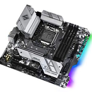 ASROCK B460M Steel Legend Supports 10th Gen Intel® Core™ Processors(Socket 1200) Motherboard