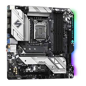 ASROCK B460M Steel Legend Supports 10th Gen Intel® Core™ Processors(Socket 1200) Motherboard