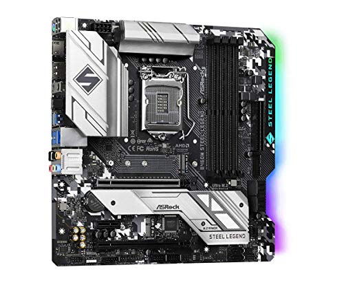 ASROCK B460M Steel Legend Supports 10th Gen Intel® Core™ Processors(Socket 1200) Motherboard