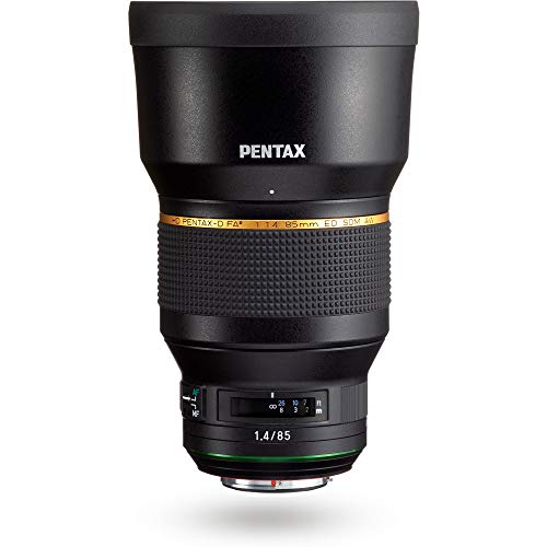 Pentax HD PENTAX-D FA★85mmF1.4ED SDM Prime Telephoto lens New-generation, Star-series lens Latest PENTAX Lens coating technologies Extra-sharp, high-contrast images Free of flare and ghost images