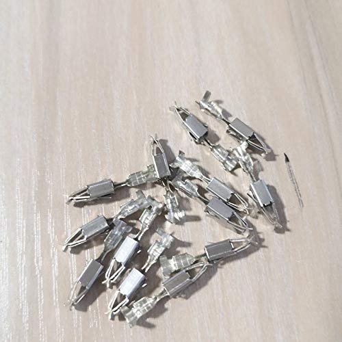 Davitu Cables, Adapters & Sockets - 100pcs/lot Female Crimp Terminals (Pins) Contact Pin For Bosch JPT Socket Housing Connector Plug For 18-20AWG Wire Cable - (Color Name: 100pcs)