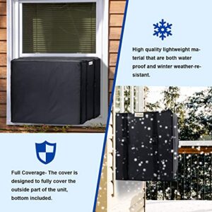 KylinLucky Window Air Conditioner Unit Cover - AC Covers for Outside (21.5W x 16D x 15H inches)