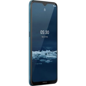 Nokia 5.3 Fully Unlocked Smartphone with 6.55" HD+ Screen, AI-Powered Quad Camera and Android 10, Cyan, 2020 (AT&T/T-Mobile/Cricket/Tracfone/Simple Mobile)