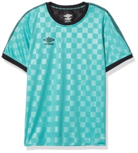 umbro check diamond perf s/s, mint/black beauty, x-large (18)