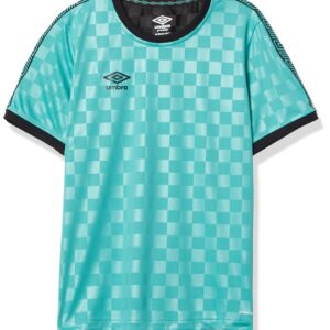 Umbro Check Diamond Perf S/s, Mint/Black Beauty, X-Large (18)