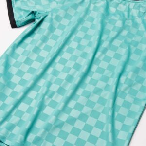 Umbro Check Diamond Perf S/s, Mint/Black Beauty, X-Large (18)