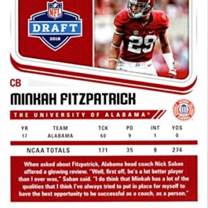 2018 Score #331 Minkah Fitzpatrick Rookie Alabama Crimson Tide Football NM-MT