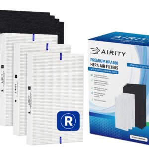 Airity HPA300 HEPA Filter Replacement Compatible with Honeywell HPA300 Replacement Filters | Honeywell Air Purifier Filter Replacement | Hepa Air Purifier |Honeywell Air Purifiers | Honeywell R Filter