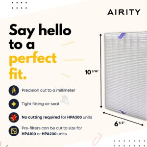 Airity HPA300 HEPA Filter Replacement Compatible with Honeywell HPA300 Replacement Filters | Honeywell Air Purifier Filter Replacement | Hepa Air Purifier |Honeywell Air Purifiers | Honeywell R Filter